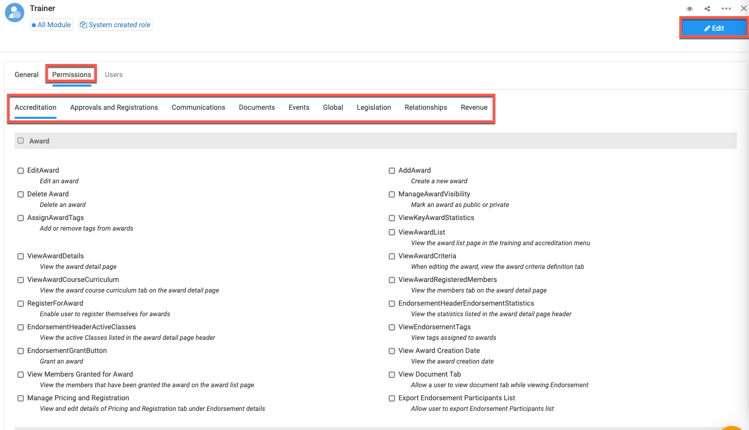 Add Roles and Permissions